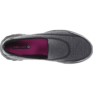 Skechers Performance Women's Go Walk 2 Circuit Slip-On Walking Shoe,Black,7.5 M US