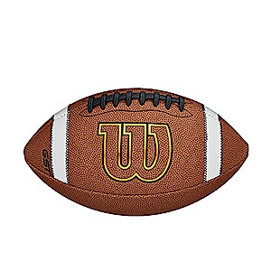 Wilson GST Composite Football - Official Size, Tan