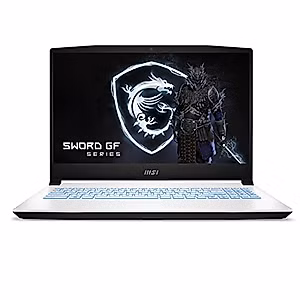 MSI Sword 15.6" 144Hz 3ms FHD Gaming Laptop Intel Core i7-11800H RTX3050TI 8GB 512GBNVMe SSD Win10 - White (A11UD-1248)