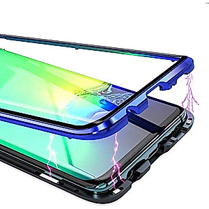 Leton-US Huawei P40 Lite Case,Ultra Slim Clear Full-Body Heavy-Duty Protection with Built-in Screen Protector,Anti-Scratch Shockproof Dual Layer Rugged Cover Case for Huawei P40 Lite Black