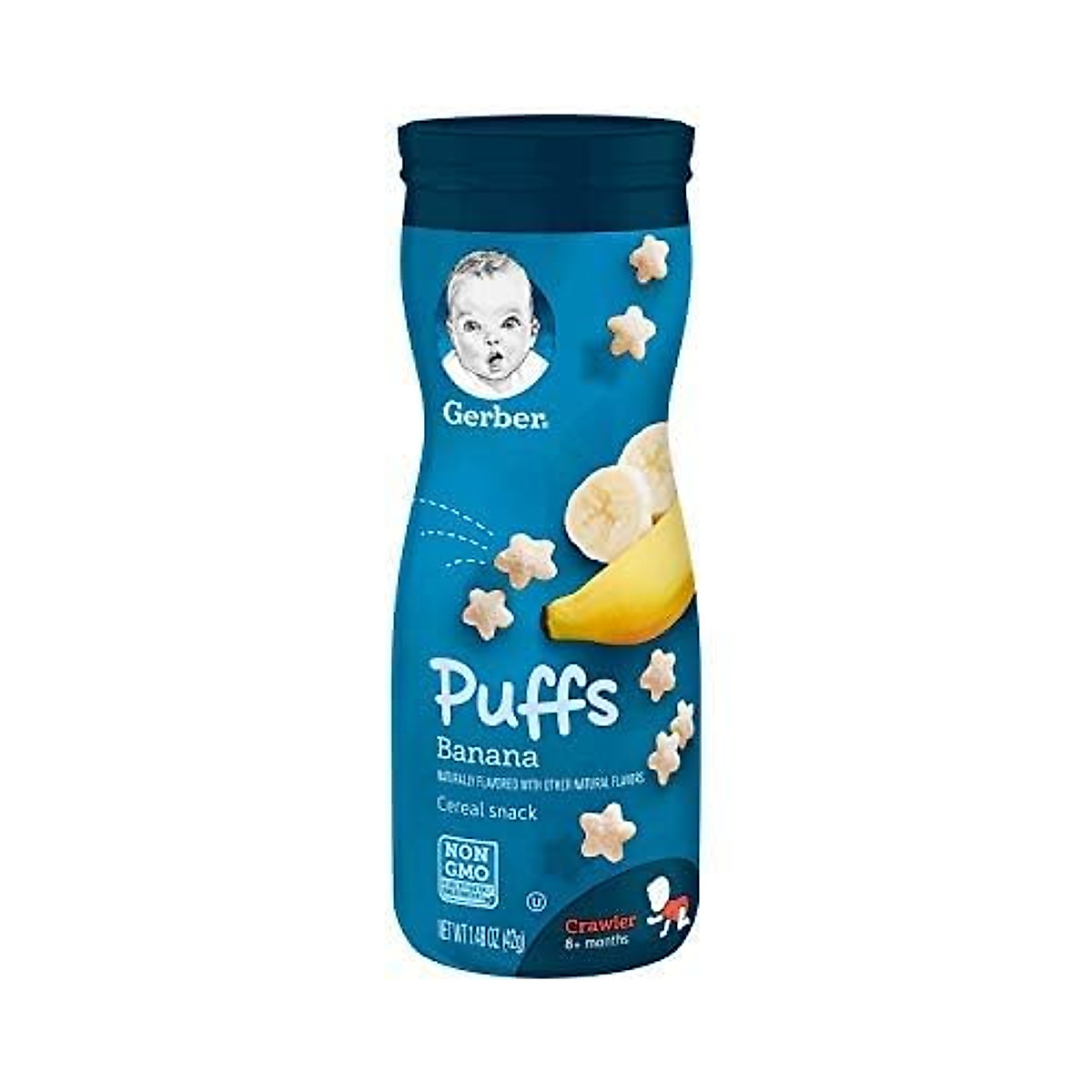 Gerber Graduates Puffs Banana , 1.48 oz