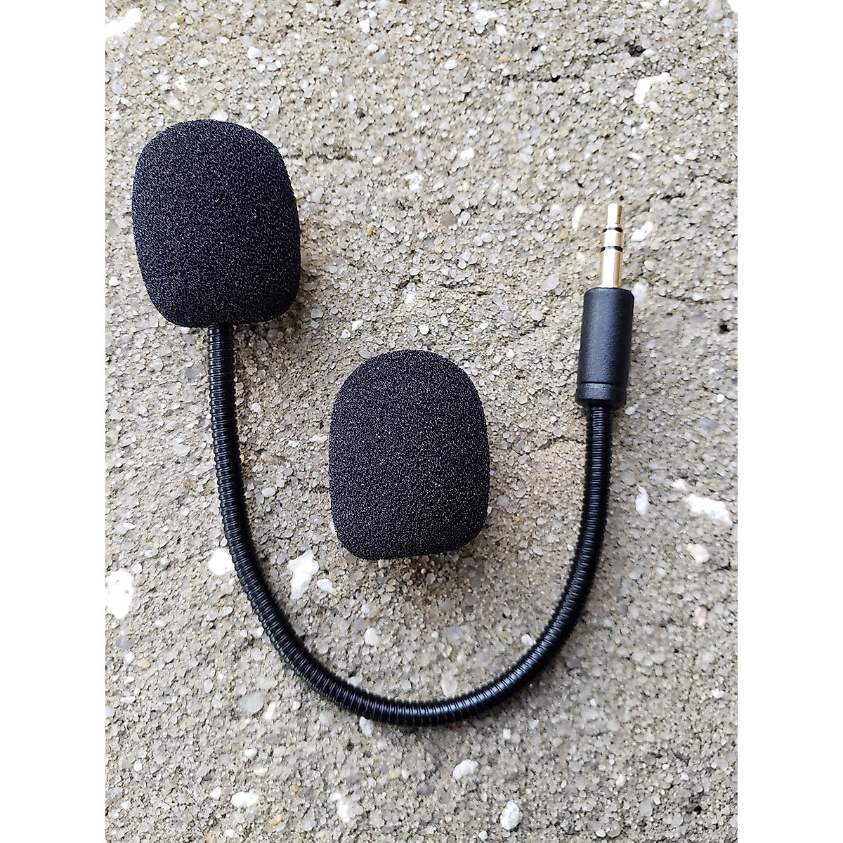 TNE Barracuda X Mic Replacement Detachable Game Microphone Boom for Razer Barracuda X PS4 Pro PS5 Xbox One X Computer PC Gaming Headsets 3.5mm Jack Noise Cancelling