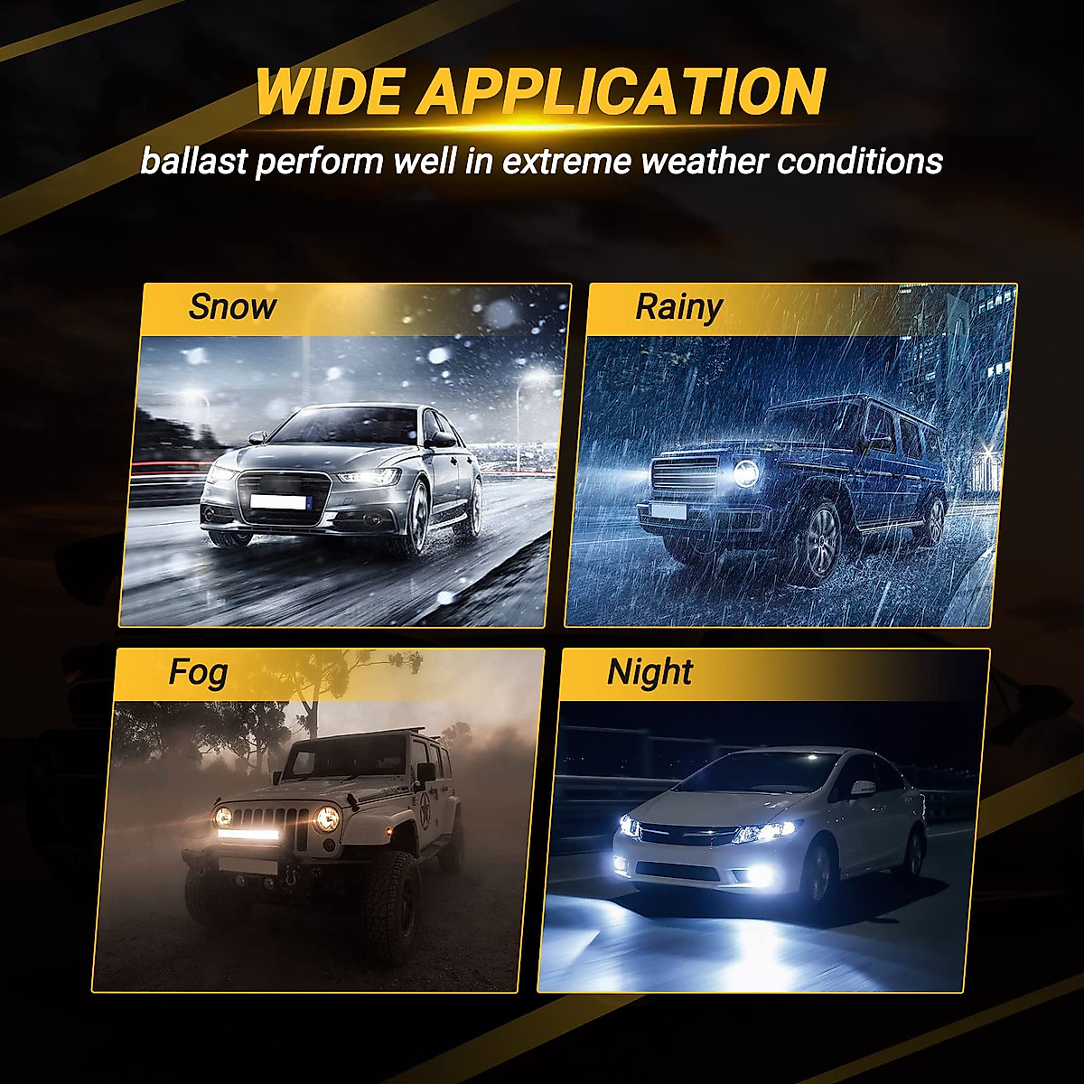 28474-89904 Xenon HID Headlight Ballast Control Unit with Igniter & D2S Bulb Compatible With Nissan 350z Altima Murano Rogue Infiniti G35 G37 Fx35 Qx56 -Replaces 28474-8991A NZMNS111LAN