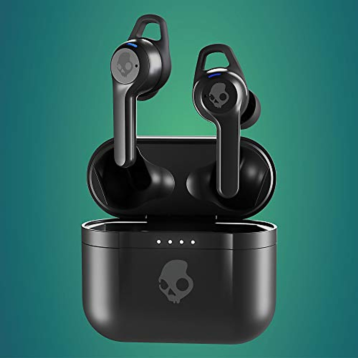 Skullcandy Indy ANC True Wireless In-Ear Earbuds / Active Noise Cancellation, Compatible with iPhone and Android, Bluetooth Earbud Headphone, Charging Case & Microphone, Best for Gym & Sports - Black