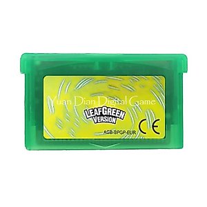 Pokeon Game Card GBA Series ENG OR ESP Language Advance Classic Game Collection Video Game Cartridge Console Card NDSL GB GBC GBM GBA SP-LEAFGREEN ENGLISH