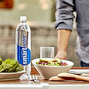 smartwater Vapor Distilled Premium Water, 16.9 Fl Oz (Pack of 6)