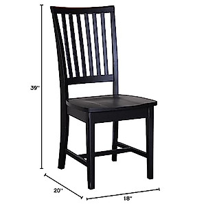 Carolina Classic Hudson, Antique Black Dining Chair