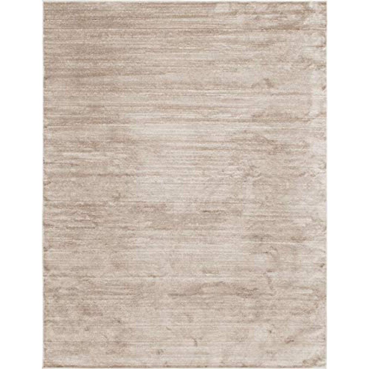 Unique Loom Uptown Collection Area Rug - Madison Avenue (8' x 10' Rectangle, Brown/ Ivory)