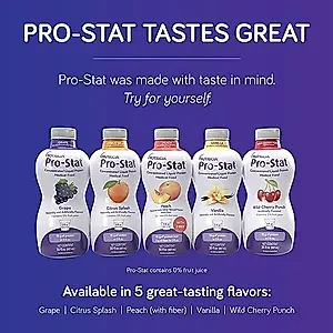 Pro-Stat Concentrated Liquid Protein Medical Food - Citrus Splash Flavor, 30 Fl Oz Bottle