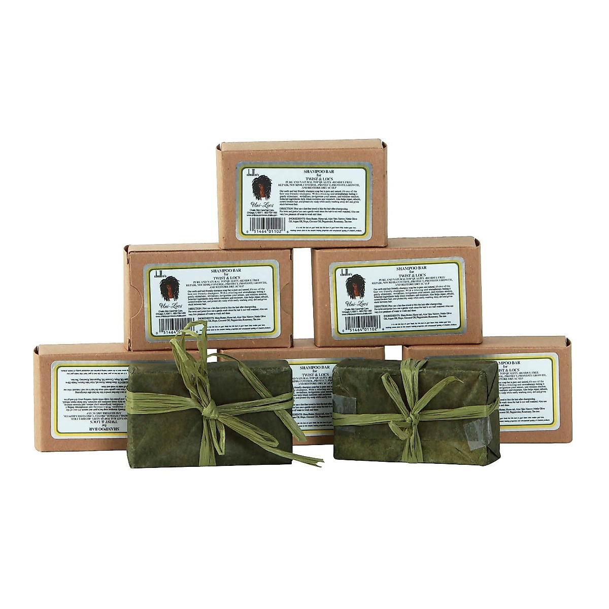 Uni-Locs Residue Free Shampoo Bar for Twists & Locs, 6oz