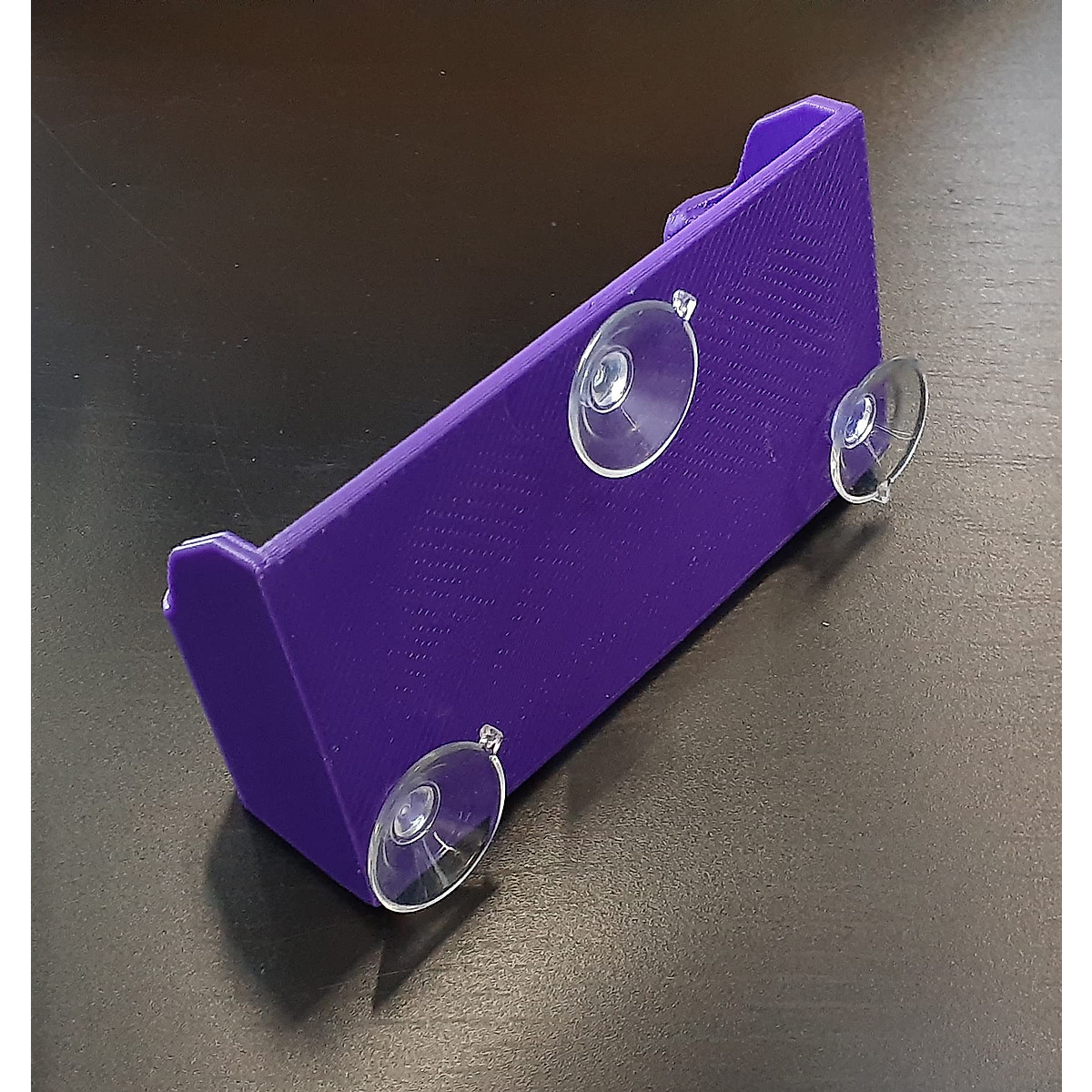 Free Thought Designs EZ Pass Holder for New EZ-Pass and I-Pass - Toll Transponder Holder - High Temp - 3 Point Mount (1 Pack) - Purple