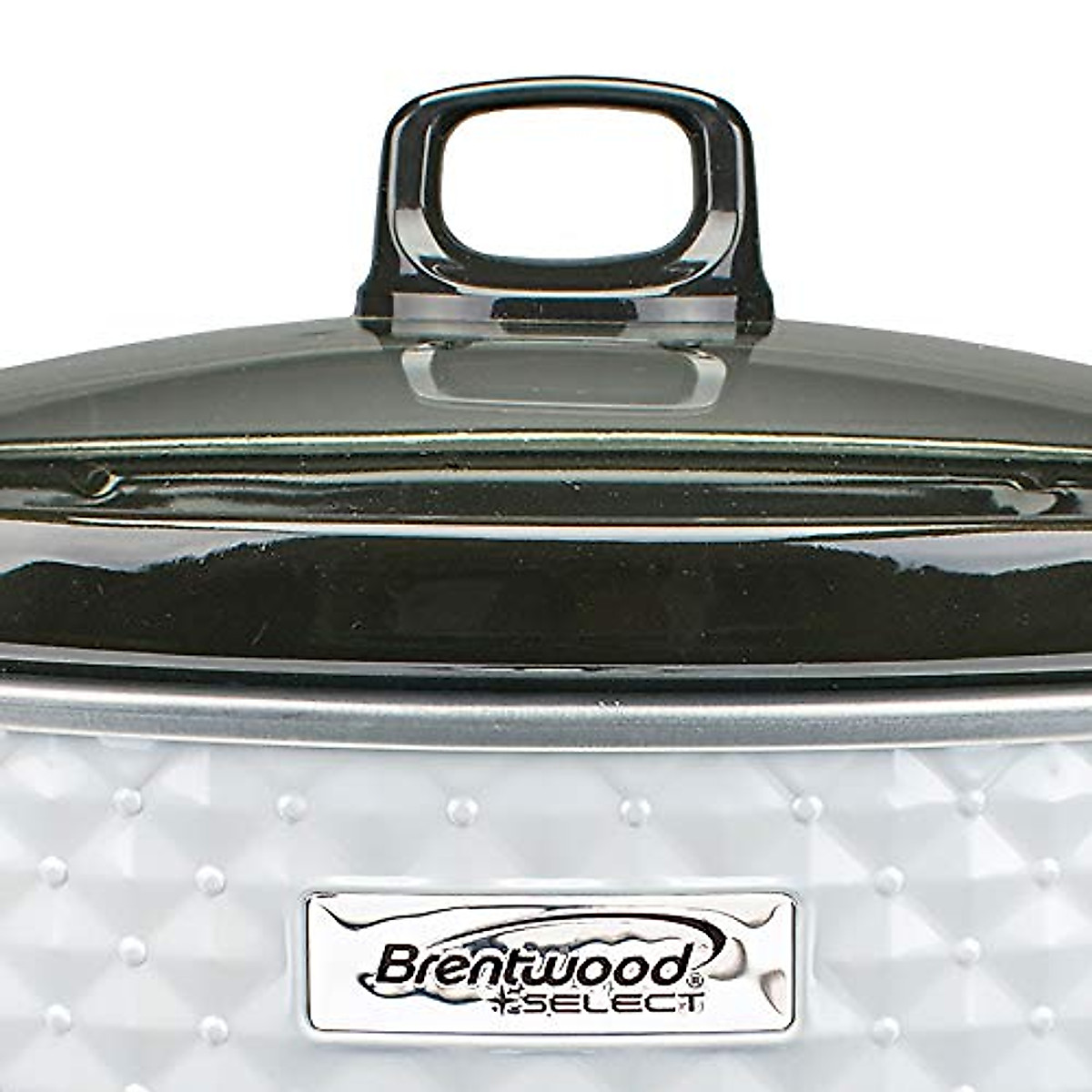 Brentwood Select SC-157W Slow Cooker, 7 Quart, White