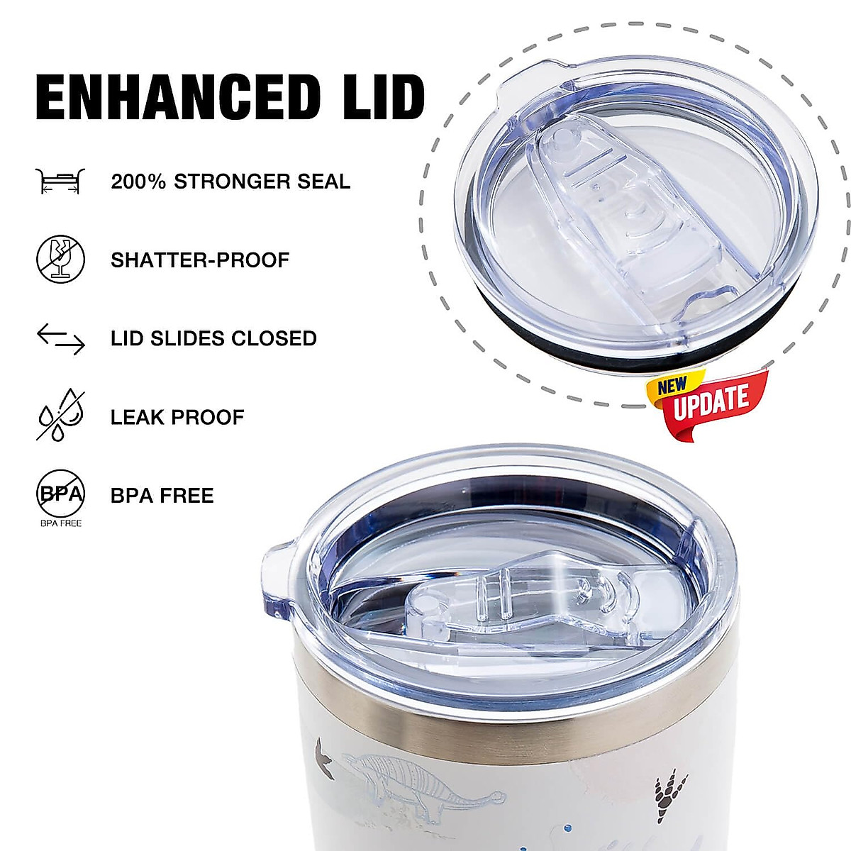 Grandma Tumbler, Dont Mess with Grandmasaurus Coffee Cup, Valentines Day Gifts for Grandma Birthday, Worlds Best Grandma Ever, Grandma Mothers Day Gifts from Grandkids Grandson, Things for Grandma