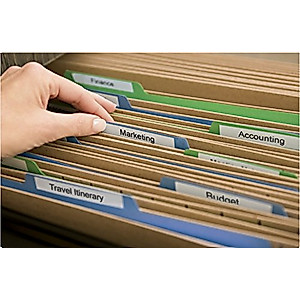 DYMO 45013 D1 Tape Cartridge for Dymo Label Makers, Created Specifically for Your LabelManager and LabelWriter Duo Label Makers, 1/2-inch x 23 Feet, Black on White, Pack of 4