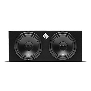 Rockford Fosgate Prime R2-2X12 Dual 12" Subwoofers in Sealed Loaded Enclosure 500-Watts RMS / 1000-Watts Peak