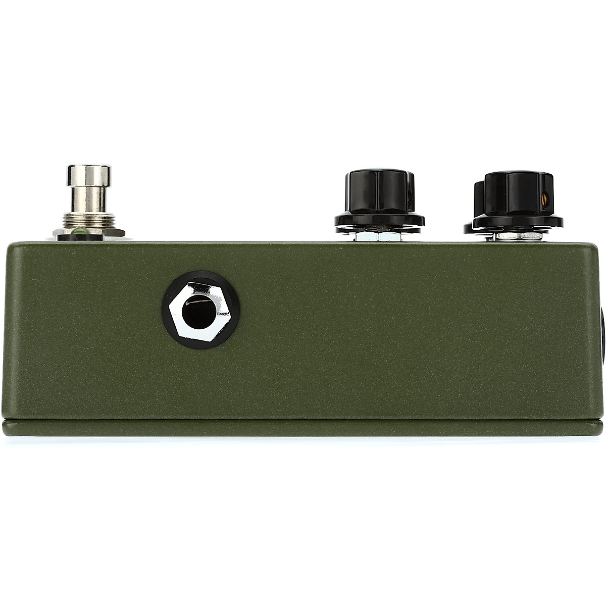 JHS Muffuletta 6-way Fuzz Pedal with 3 Patch Cables - Army Green