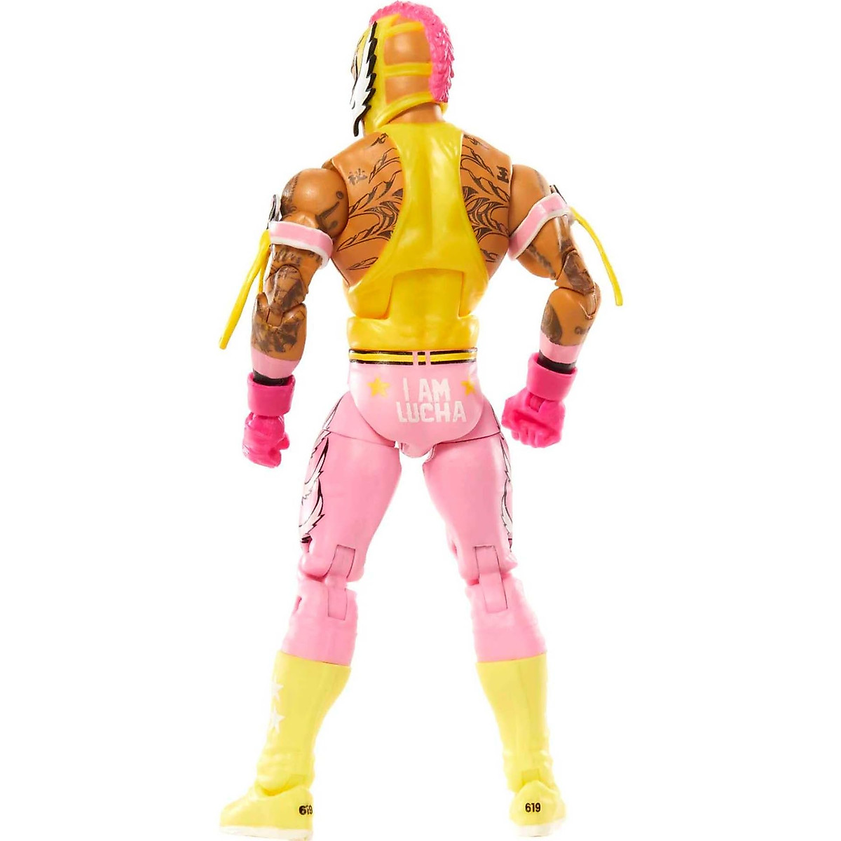 Mattel WWE Rey Mysterio Top Picks Elite Collection Action Figure, Articulation & Life-Like Detail, Interchangeable Accessories, 6-in