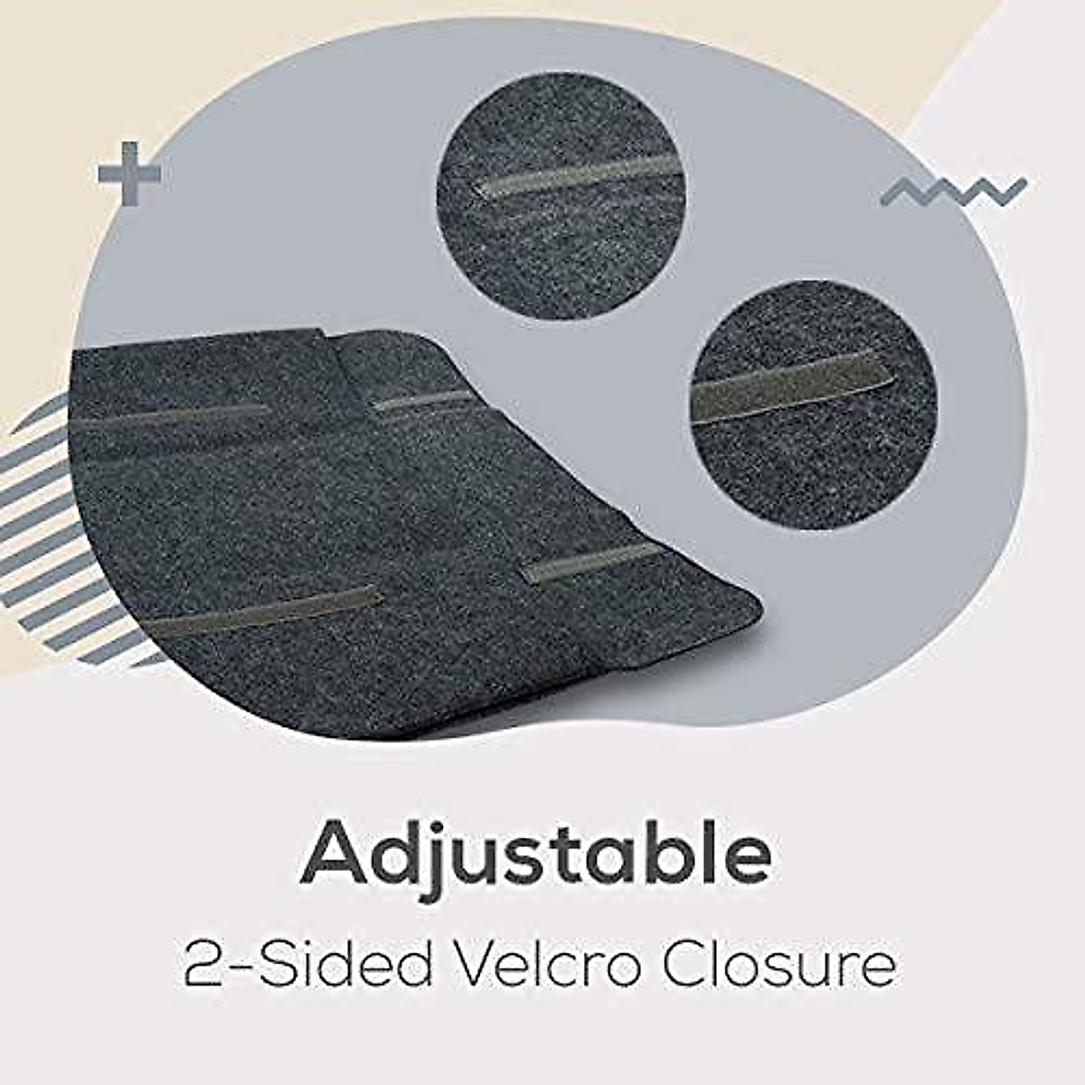 Dining Table Leaf Storage Bag Ultra Soft and Thick Premium Quality Felt Secure 36 x 61"