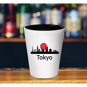 Tokyo City Shot Glass - Tokyo Lover Gifts Idea