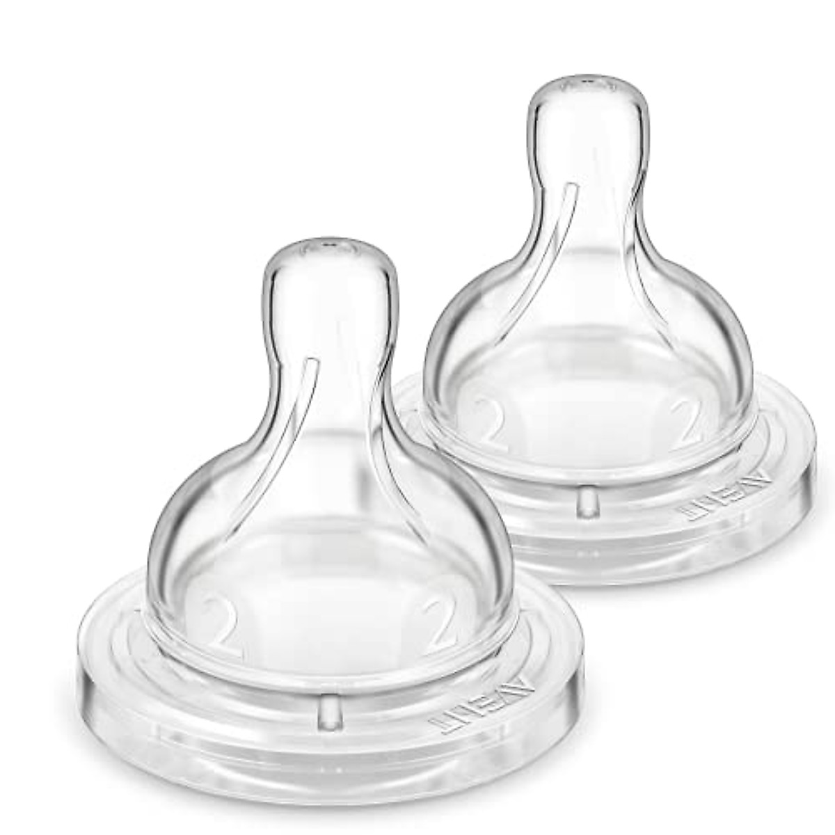 Philips Avent Anti-Colic Baby Bottle Flow 2 Nipple, 2pk, SCY762/02