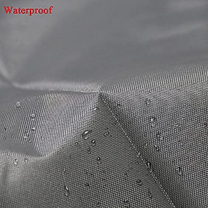 Outdoor Zero Gravity Folding Recliner Chair Cover UCARE Waterproof Dustproof Folding Recliner Chairs Furniture Covers for Lawn Patio Garden (Black, 1)