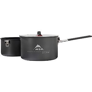 MSR Nonstick Ceramic Coated 2-Pot Camping Cook Set