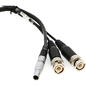 Uonecn Sound Devices XL-LB2 Timecode Input Output Cable 5 Pin Male to BNC