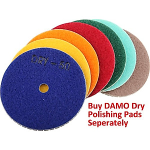 4" DAMO Aluminum Back Holder/Backer Pads for Diamond Polishing Pads
