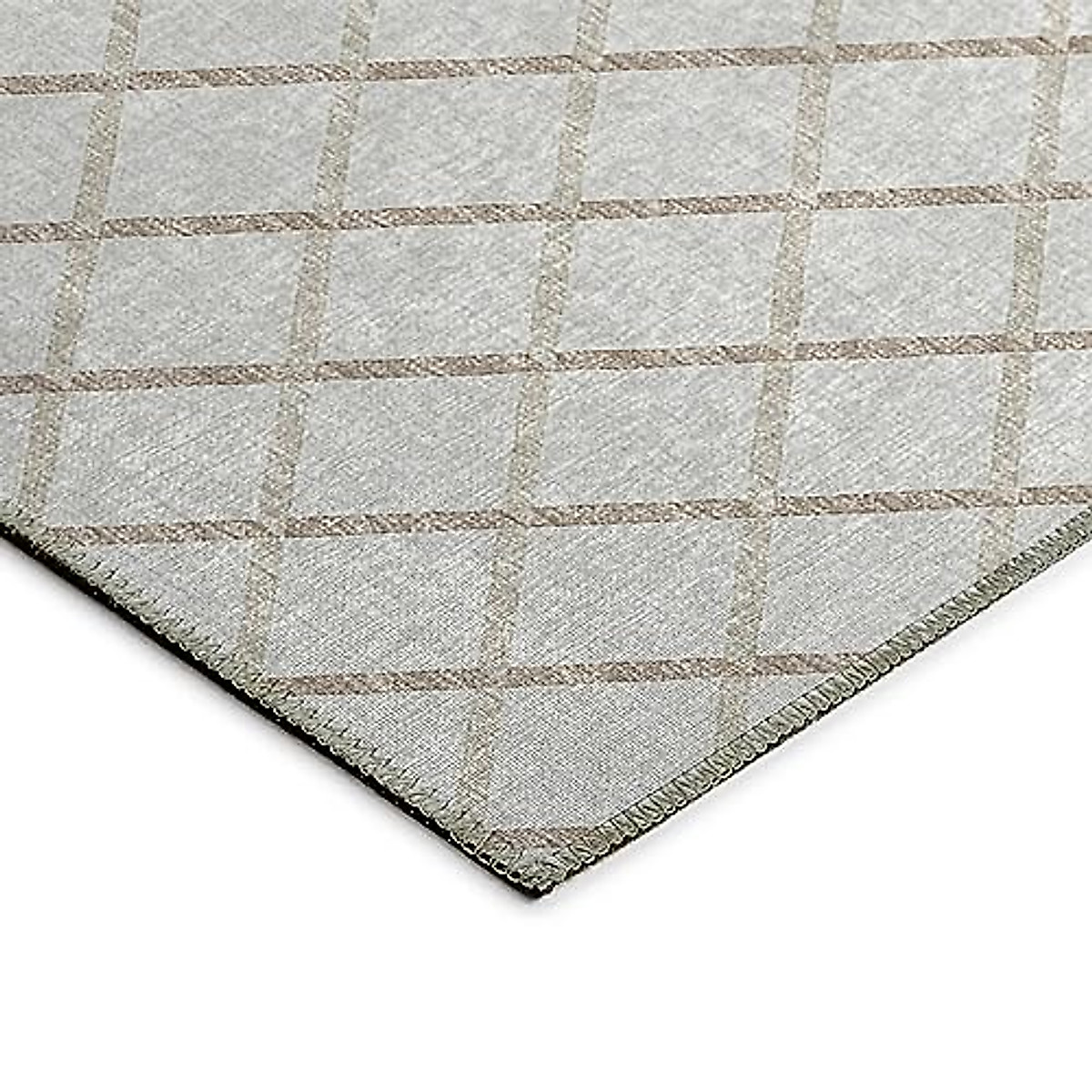 Dalyn Rugs Indoor/Outdoor York YO1 Ivory Washable 8' x 10'