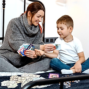 Fake Credit Cards for Kids, Play Credit Cards Pretend Debit Credit Cards for Girls and Boys, Driver's License, Membership Play Cards, Fake Toy Cards 12pcs