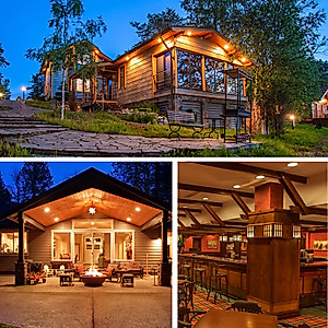 ENERGETIC Outdoor Par38 Led Flood Light,11W=90W,900lm,3000K Warm White,E26 Base,Non-Dimmable, Waterproof Spot Bulb,UL Listed (6 Pack)