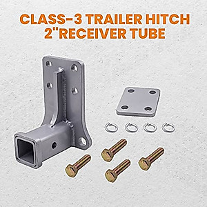Class-3 Hitch 2" Receiver for Mercedes W163 ML-Class ML320 ML350 ML430 ML500 1998 1999 2000 2001 2002 2003 2004 2005 Trailer Hitch Class III