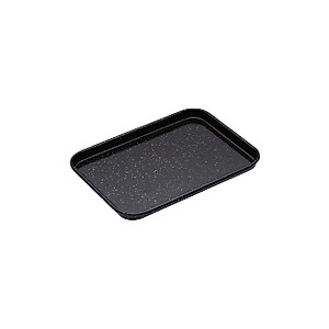 MasterClass Small Baking Tray, Scratch Resistant Vitreous Enamel and Induction Safe 1 mm Thick Steel, 24 x 18 cm