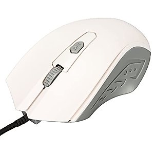 AI Voice Input Mouse, DPI RGB Backlit Ergonomic Design Widely Compatible Wired Mouse AI Voice Input for Game (Voiced Key)