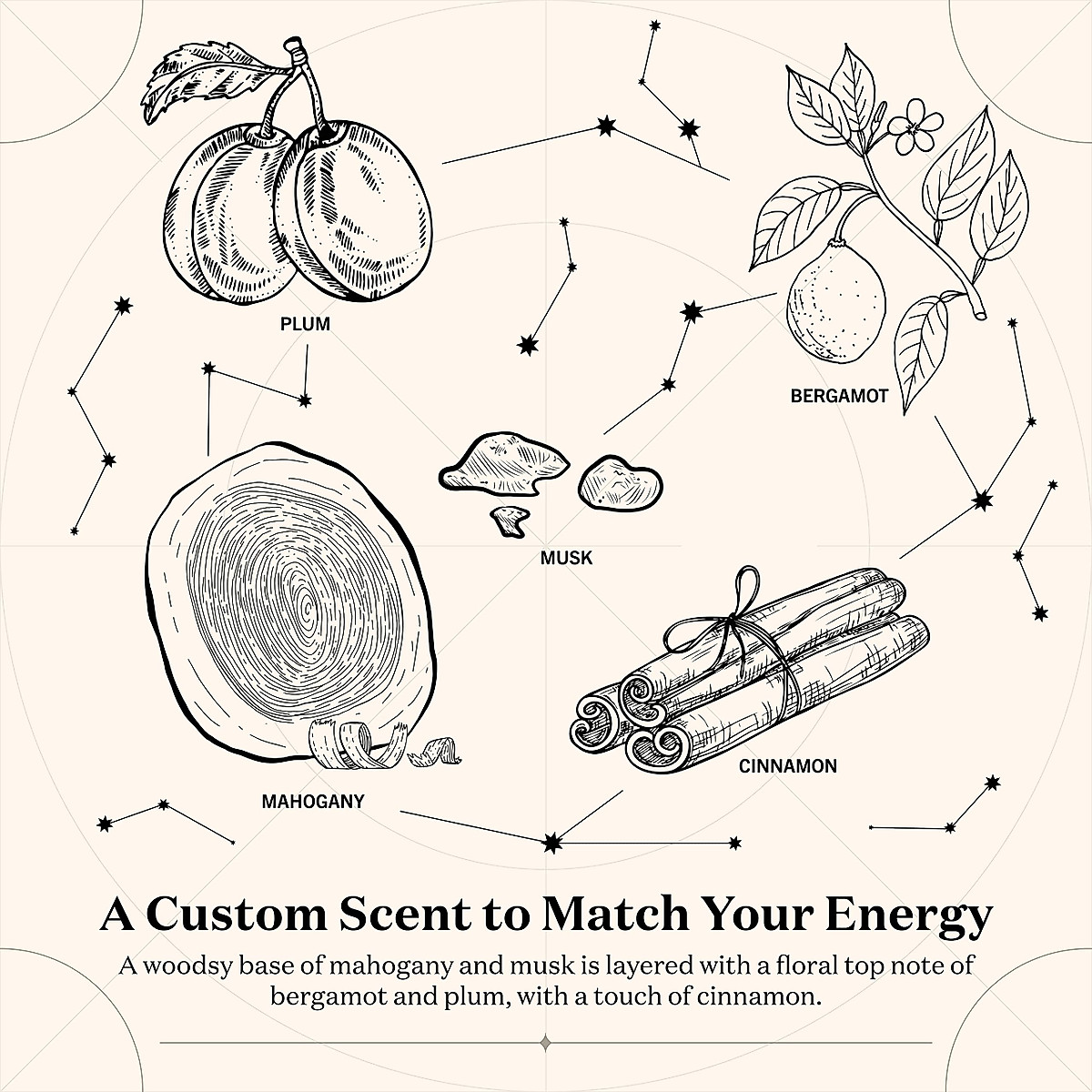 Birthdate Candles, October 30 - Scorpio Zodiac Scented Candles Birthday Gift - Bergamot, Cinnamon & Mahogany Scent - All-Natural Soy & Coconut Wax, 60-80 Hour Burn Time - Made in USA