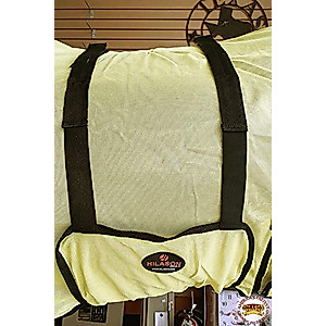 HILASON 72 Inches Horse Fly Sheet Ultra Violet Rays Protect Mesh Bug Mosquito Summer Spring | Fly Sheet | Horse Turnout Sheet | Fly Sheet for Horses | Bug and Mosquito Protection | Fly Sheet for Horse