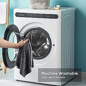 Orighty Ultra Soft Washcloths 48 Pack, Premium Microfiber Towel Sets 12 x 12 inches, Absorbent and Quick Drying Coral Velvet Washcloth, Multi-Purpose Wash Cloths for Bathroom, Hotel, and Gym (Grey)