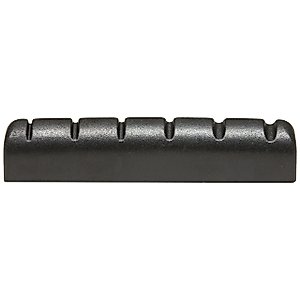 Graph Tech - TUSQ XL Slotted Guitar Nut - 3/16" Thick - Black - PT-1728-00