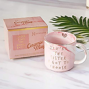 You're the Sister I Got to Choose - Like Sisters Gifts - Best Friend Friendship Gifts for Women - Funny Best Friend Birthday Gifts for Soul Unbiological Sister, BFF