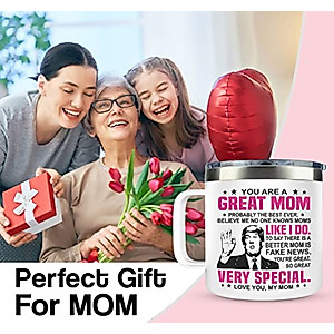 LIZAVY - Gifts for Mom from Daughter, Son - Mom Gifts from Daughters, Sons - Birthday Gifts for Mom, Mom Birthday Gifts - Mothers Day Gifts for Mom - Mothers Day Gifts from Daughter - Mom Mug 14Oz