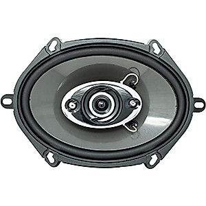 AUDIOTEK 2X K7 5x7 / 6x8 in 4-Way 380 Watts Coaxial Car Speakers CEA Rated 4 Ohm for Car, RV, ATV, Motorcyle (Pair) (2 Speakers)