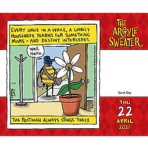 The Argyle Sweater 2021 Day-to-Day Calendar
