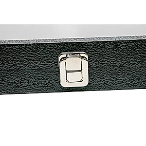 Novel Box Medium Glass Top Black Leatherette Jewelry Display Case + 15 Count Jar Insert Tray in Black + Custom NB Pouch