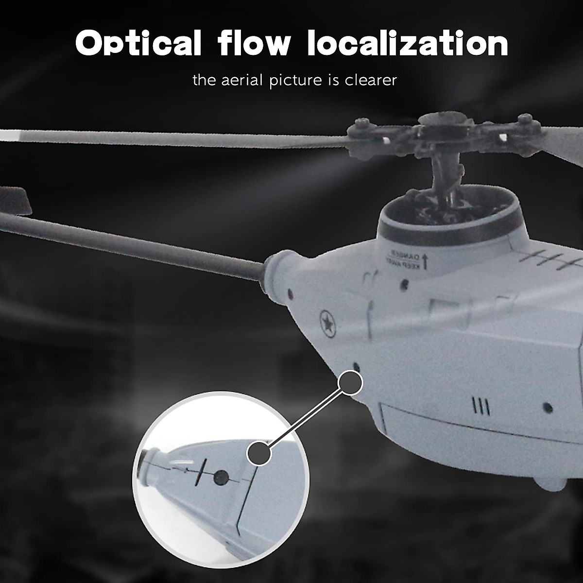 GoolRC C127 RC Helicopter with 720P Camera, 4 Channel Remote Control Helicopter, 2.4GHz RC Aircraft with 6-Axis Gyro, Optical Flow Positioning, One Key Take Off/Landing for Kids and Adults