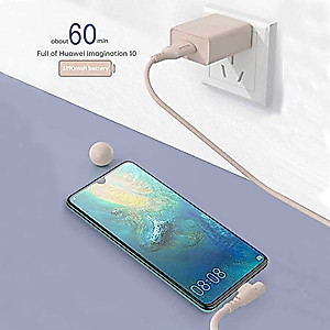 BGNTBUK Phone Charging Cables Android USB Cable Right Angle 90° Elbow Liquid Micro USB 3A Fast Charging Cable Lap Gear Home