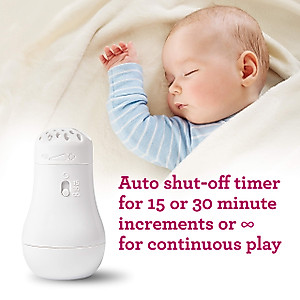 Baby Husher Baby Sound Machine - from Project Nursery. White Noise Machine for Babies. Made for Moms, by Moms, to Shush, Soothe & Hush Your Baby to Dreamland.
