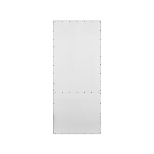 Martin Furniture Modern Wood Lower Doors Bookcase, Office Bookcase, Office Shelving, Office Storage, Fully Assembled, White