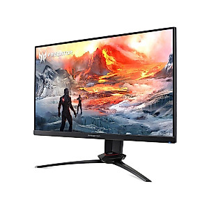Acer Predator XB253Q Gxbmiiprzx 24.5" FHD (1920 x 1080) IPS NVIDIA G-SYNC Compatible Gaming Monitor, VESA Certified DisplayHDR400, Up to 0.5ms (G to G), 240Hz, 99% sRGB (1 x Display Port & 2 x HDMI)