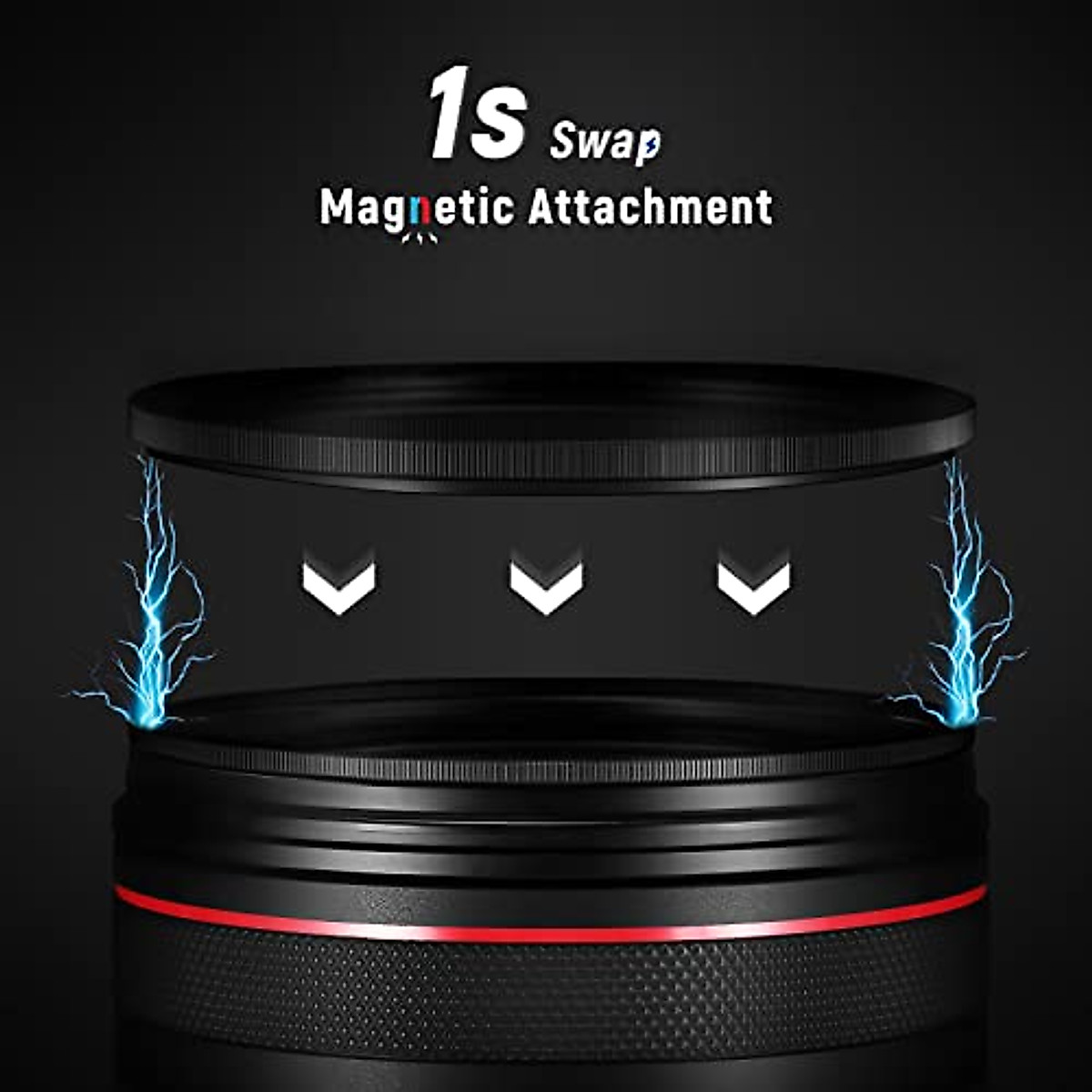 NEEWER 67mm 5-in-1 Magnetic Lens Filter Kit, Includes Neutral Density ND1000+MCUV+CPL+Adapter Ring+Filter Cap with 42-Layer Coating/Ultra Slim/Scratch Resistant HD Optical Glass&Water-Resistant Pouch