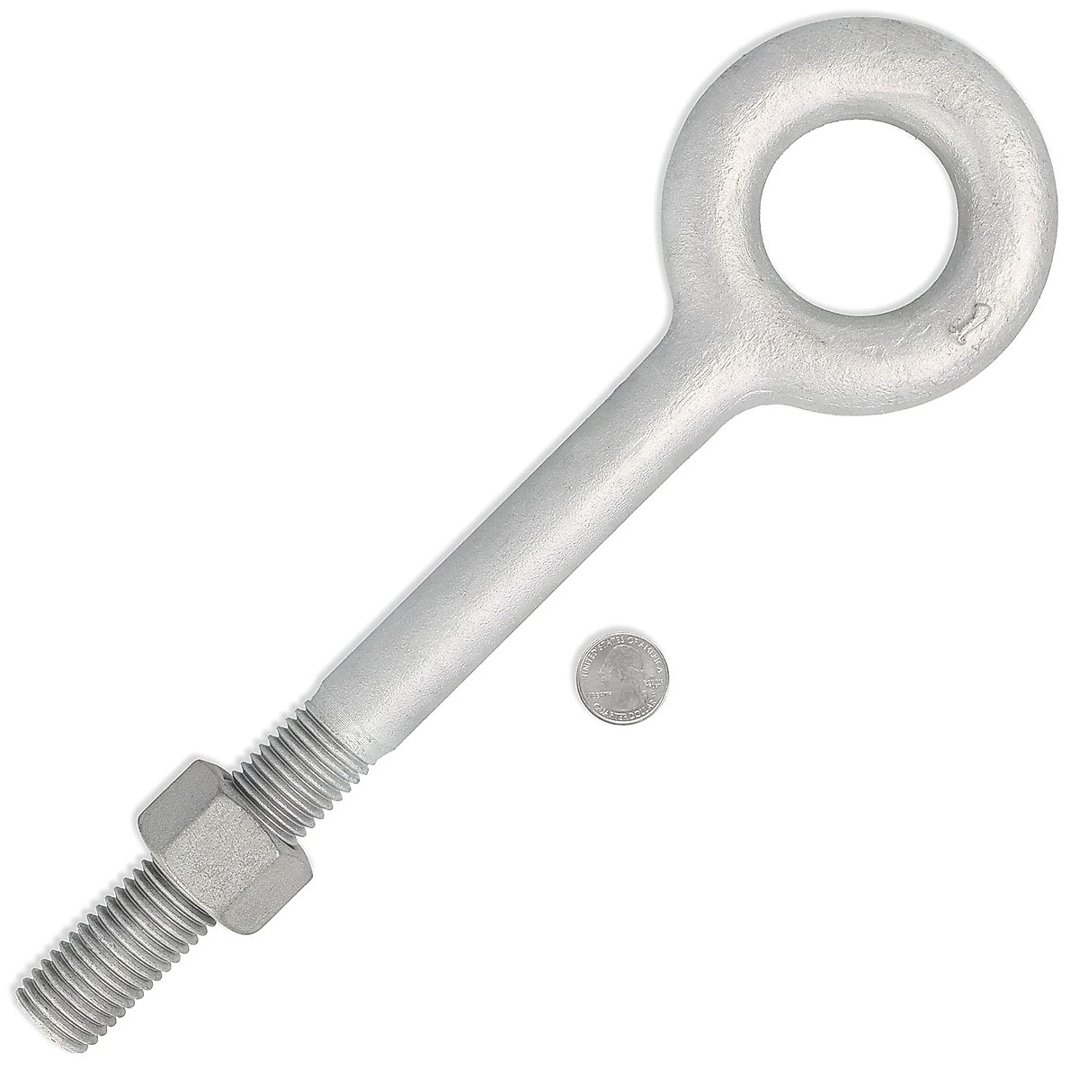 1" X 9" Galvanized Regular Eyebolt